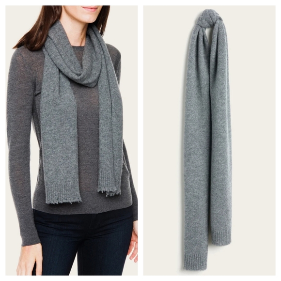 Frye | Accessories | Frye Frayed Edge Wool Scarf | Poshmark